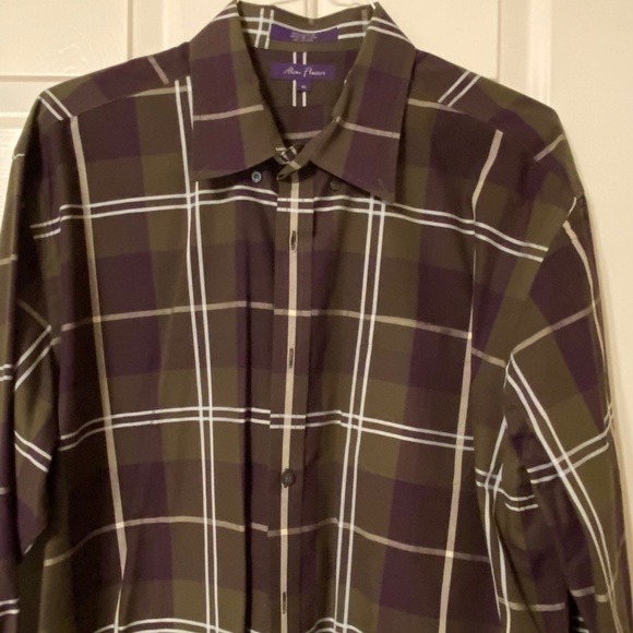 Alan Flusser | Shirts | Alan Flusser Long Sleeve Shirt Xl | Poshmark